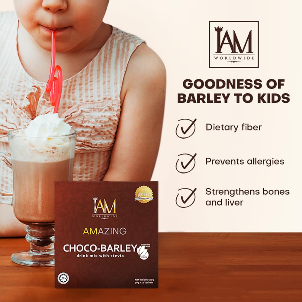 1 Box of Amazing Choco Barley – IAM worldwide Online Store